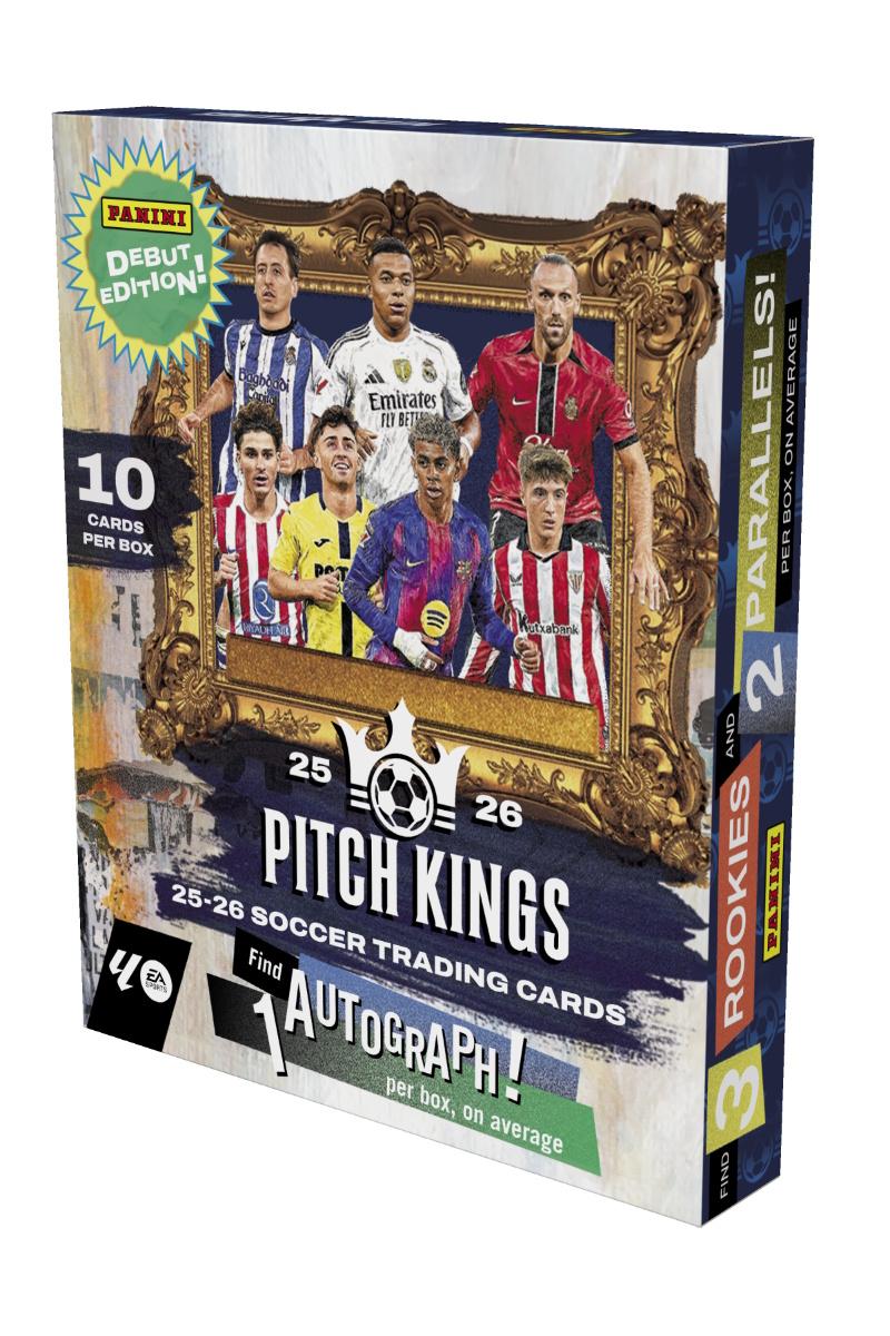2025/26 Panini Pitch Kings Soccer Hobby International 16-Box Case ...