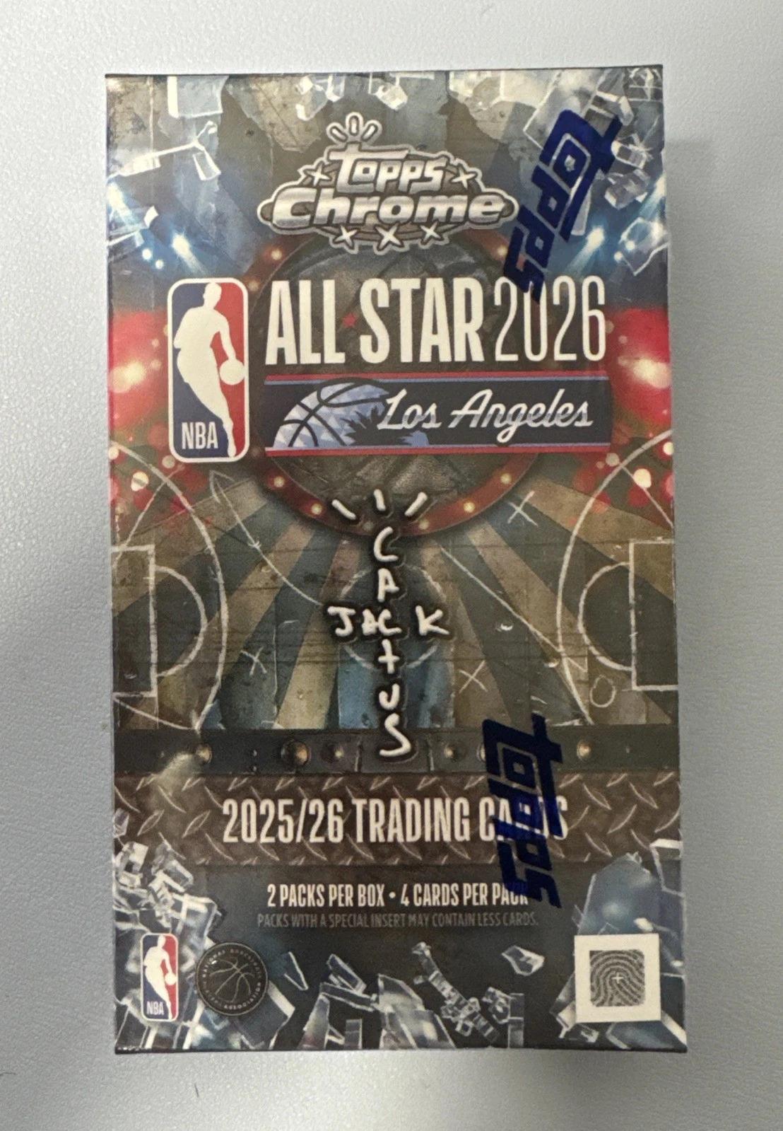 2025/26 Topps Chrome Cactus Jack Basketball x NBA All-Star Game Hobby ...