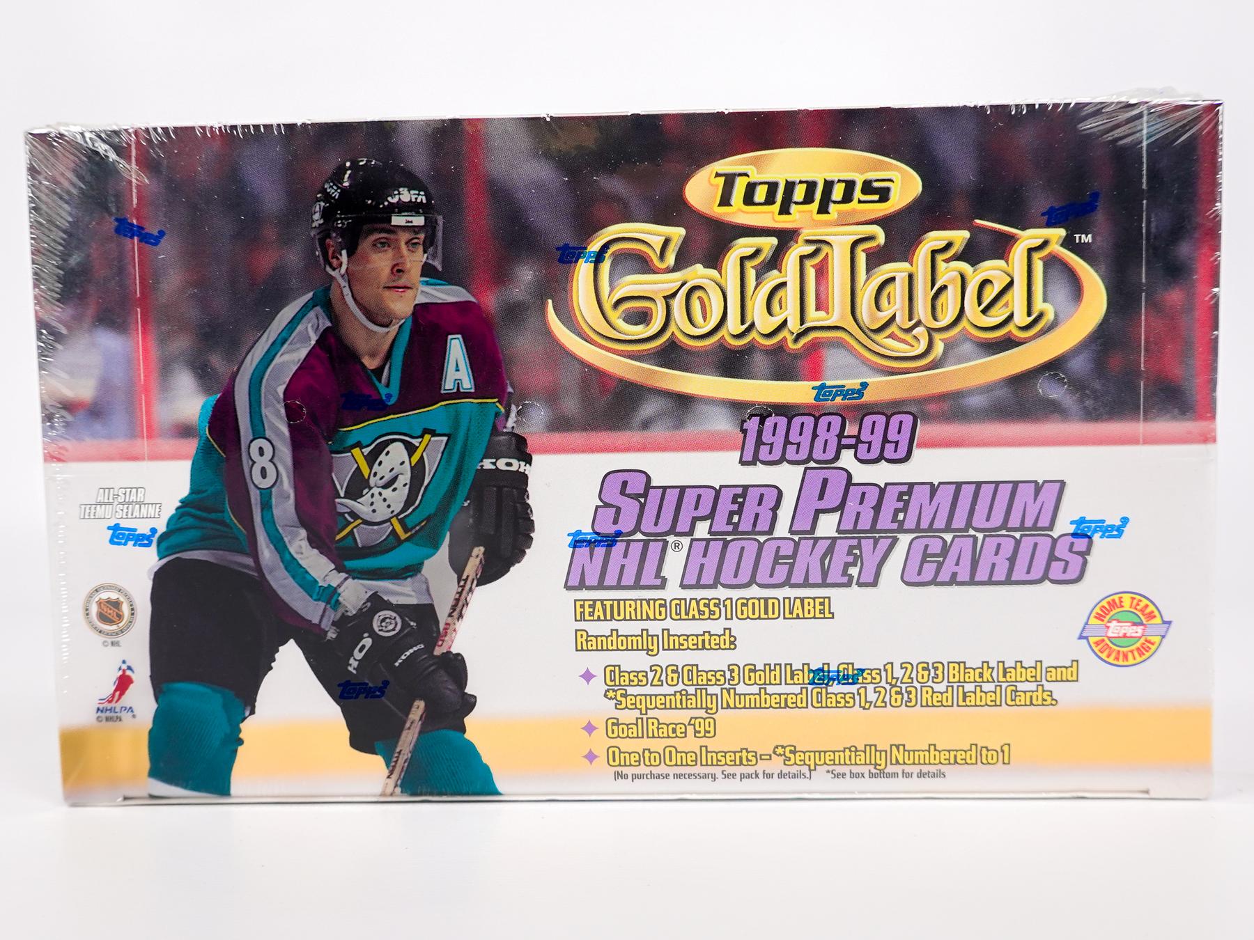 1998/99 Topps Gold Label Hockey Hobby Box | DA Card World