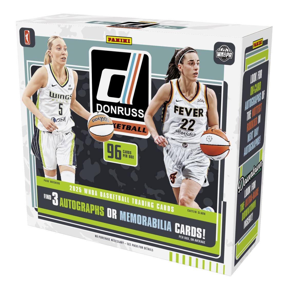 2025 Panini Donruss WNBA Basketball Hobby 16-Box Case (Presell) | DA ...