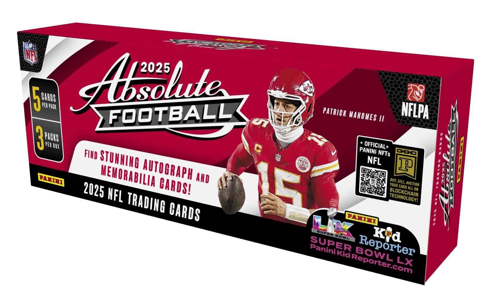 2025 Panini Absolute Football Hobby 12-Box Case | DA Card World
