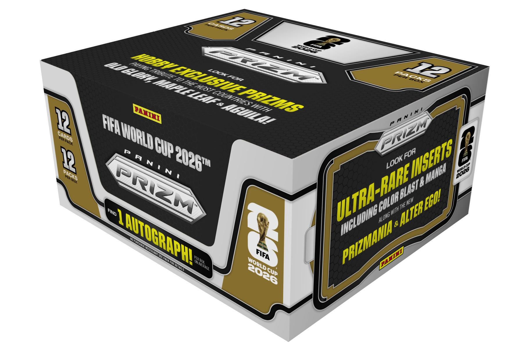 2026 Panini Prizm FIFA World Cup Soccer Hobby 3-Box 48-Spot Country ...