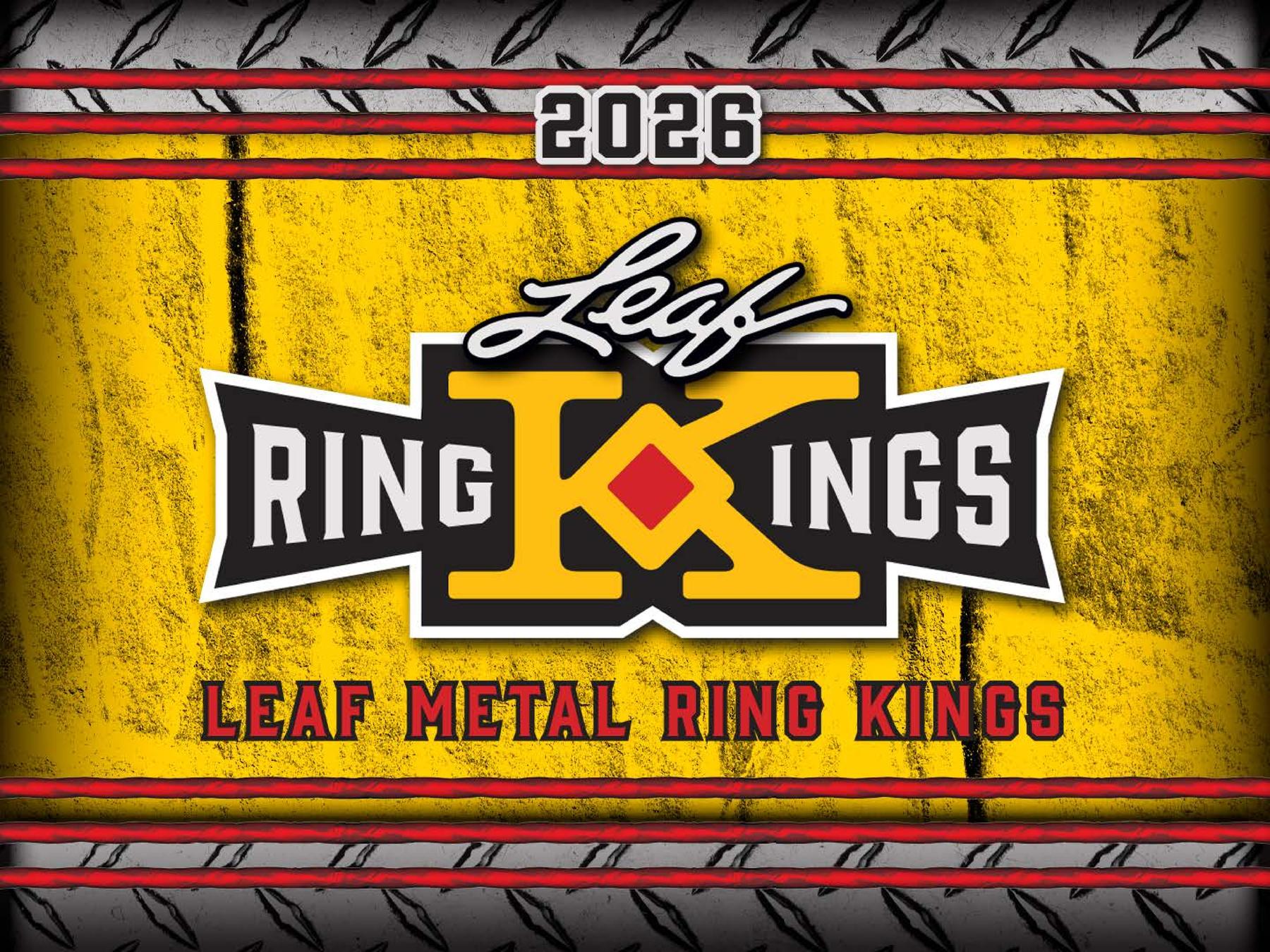 2026 Leaf Metal Ring Kings Boxing Hobby 10-Box Case (Presell) | DA Card ...