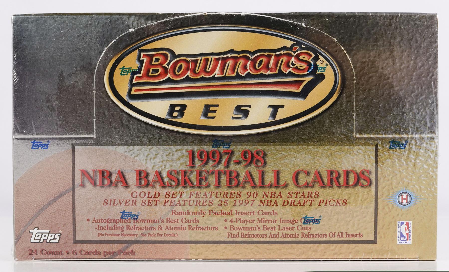 1997/98 Bowman's Best Basketball Hobby Box | DA Card World