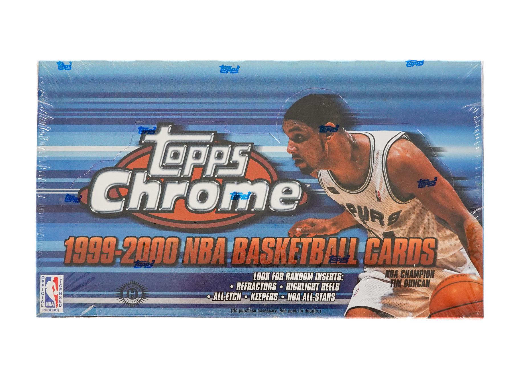 1999/00 Topps Chrome Basketball Hobby Box | DA Card World