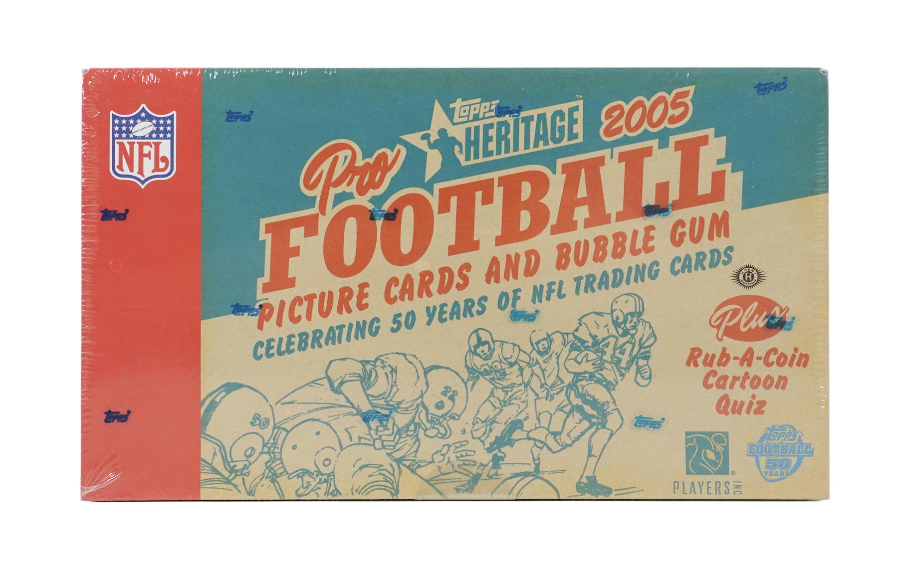 2005 Topps Heritage Football Hobby Box | DA Card World