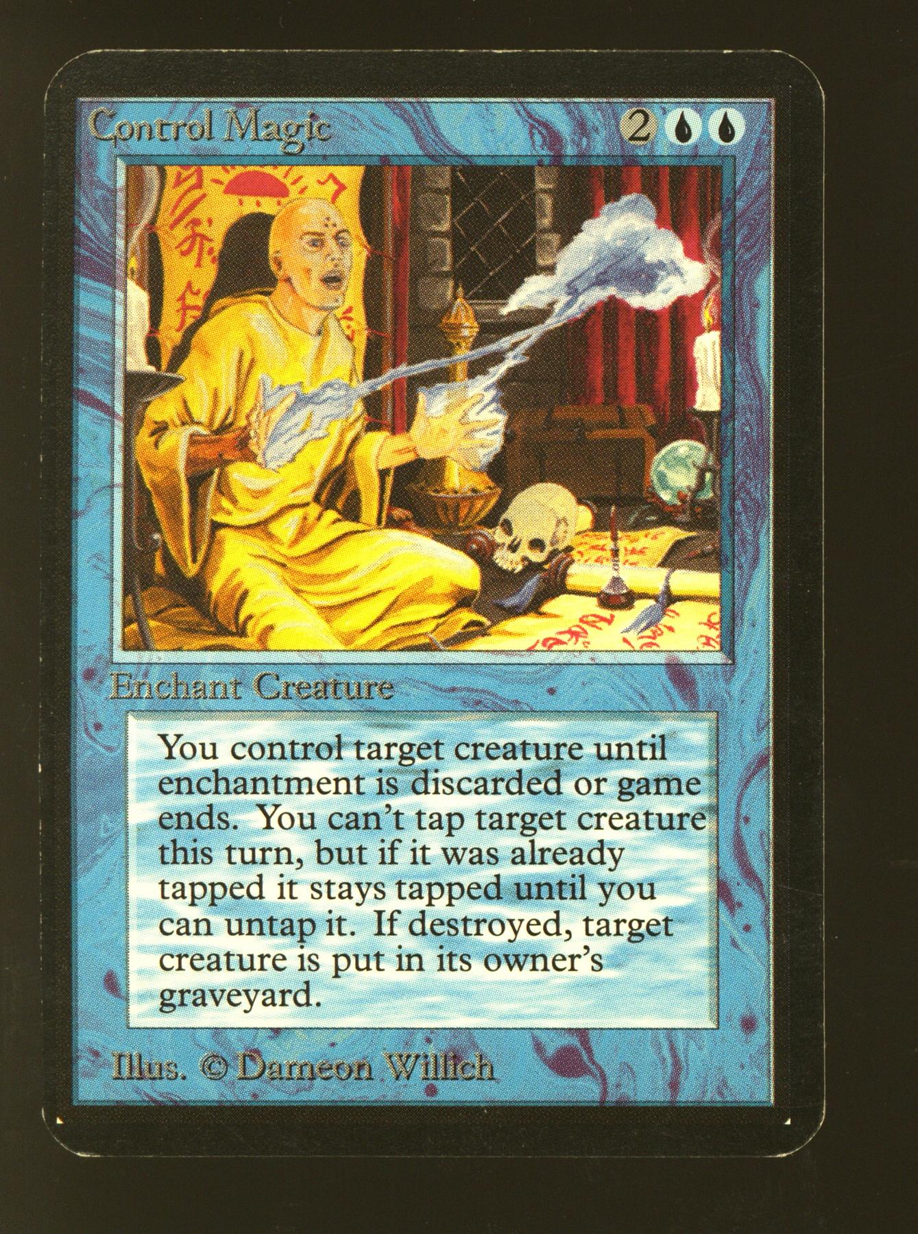 Magic the Gathering Alpha Control Magic LIGHTLY PLAYED LP | DA Card World