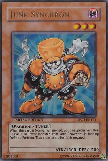 Yu-Gi-Oh Limited Edition Tin Single Junk Synchron Ultra Rare | DA Card ...
