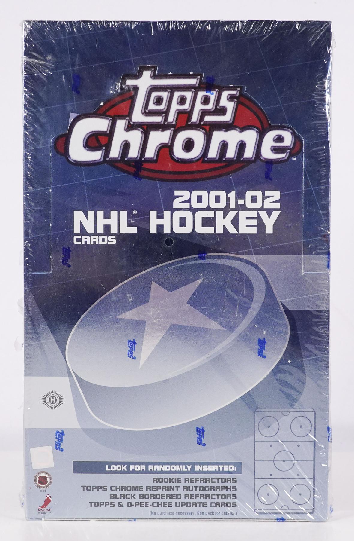 2001/02 Topps Chrome Hockey Hobby Box | DA Card World