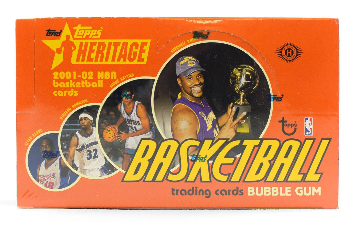2001/02 Topps Heritage Basketball Hobby Box | DA Card World