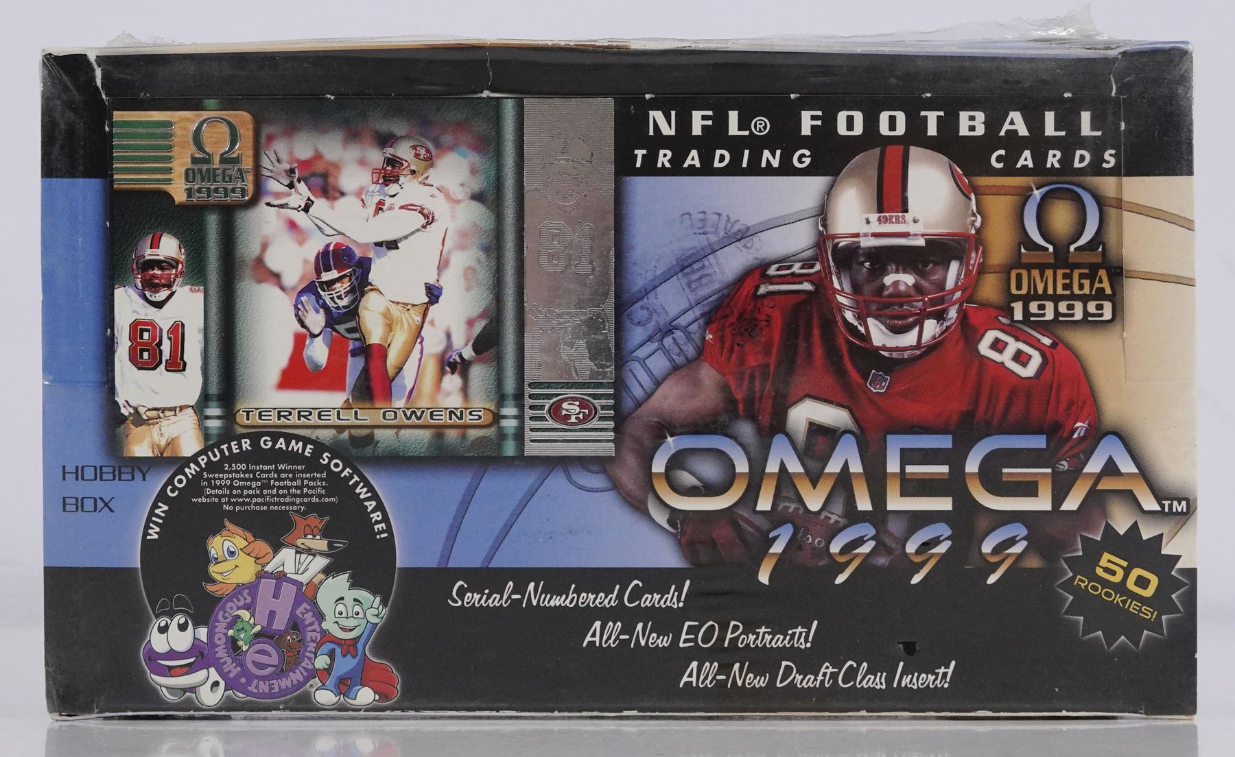 1999 Pacific Omega Football Hobby Box | DA Card World