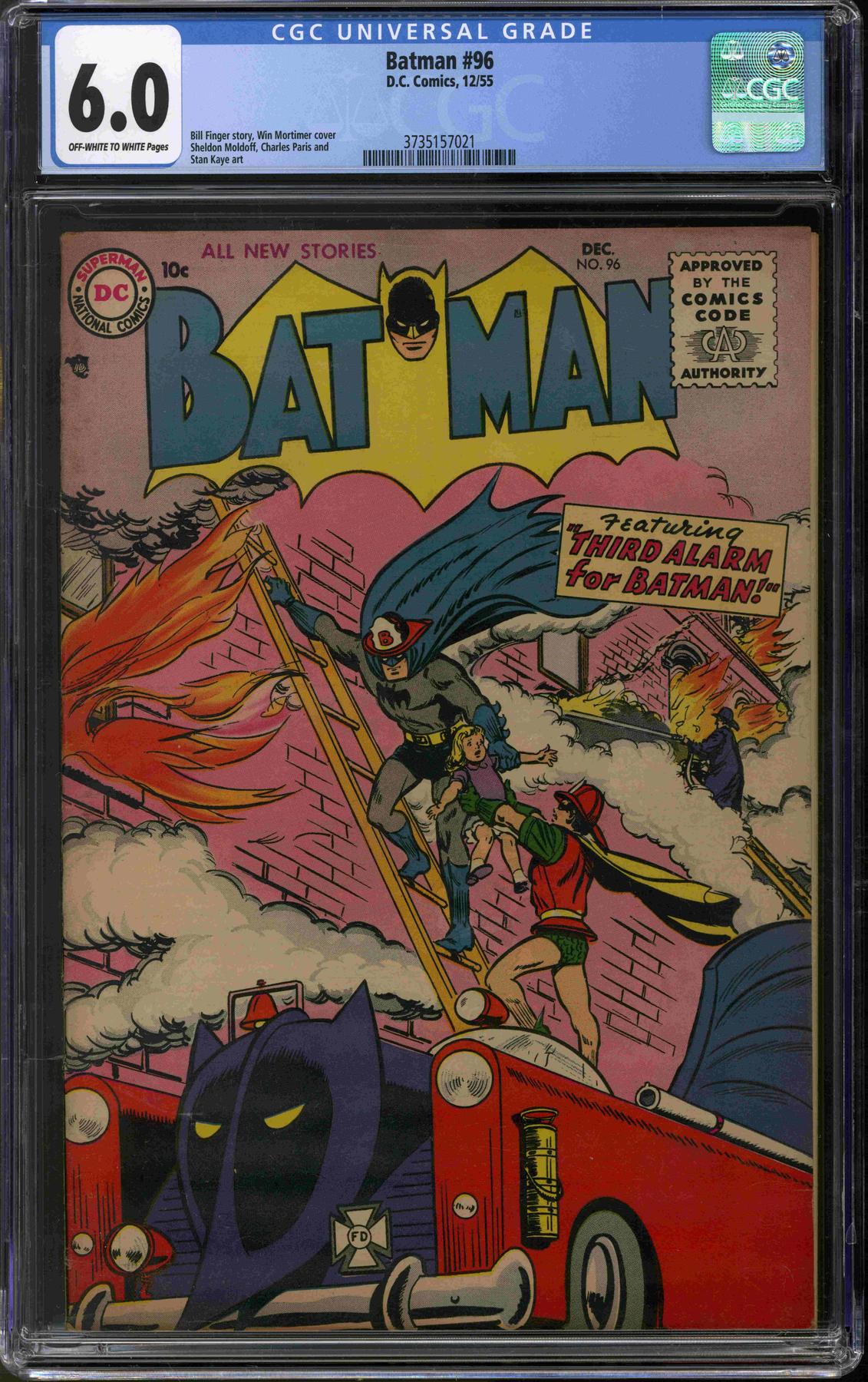 Batman #96 CGC 6.0 (OW-W) *3735157021* | DA Card World