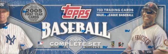2005 Topps Factory Set Baseball (Box) (Blue) | DA Card World