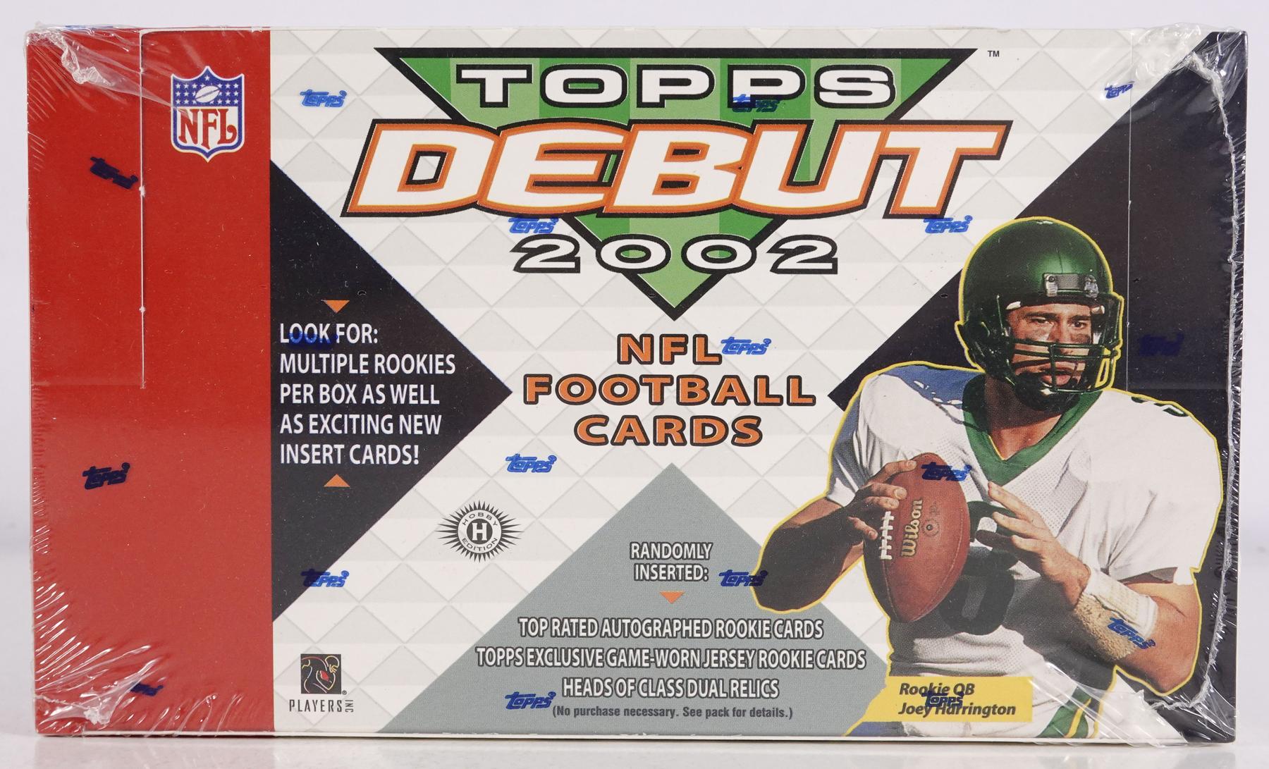 2002 Topps Debut Football Hobby Box | DA Card World