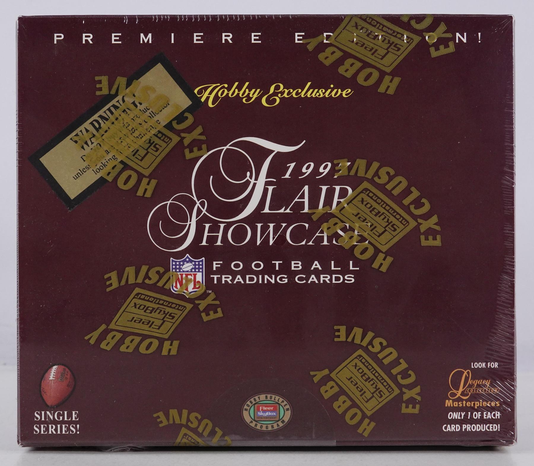 1997 Flair Showcase Football Hobby Box | DA Card World