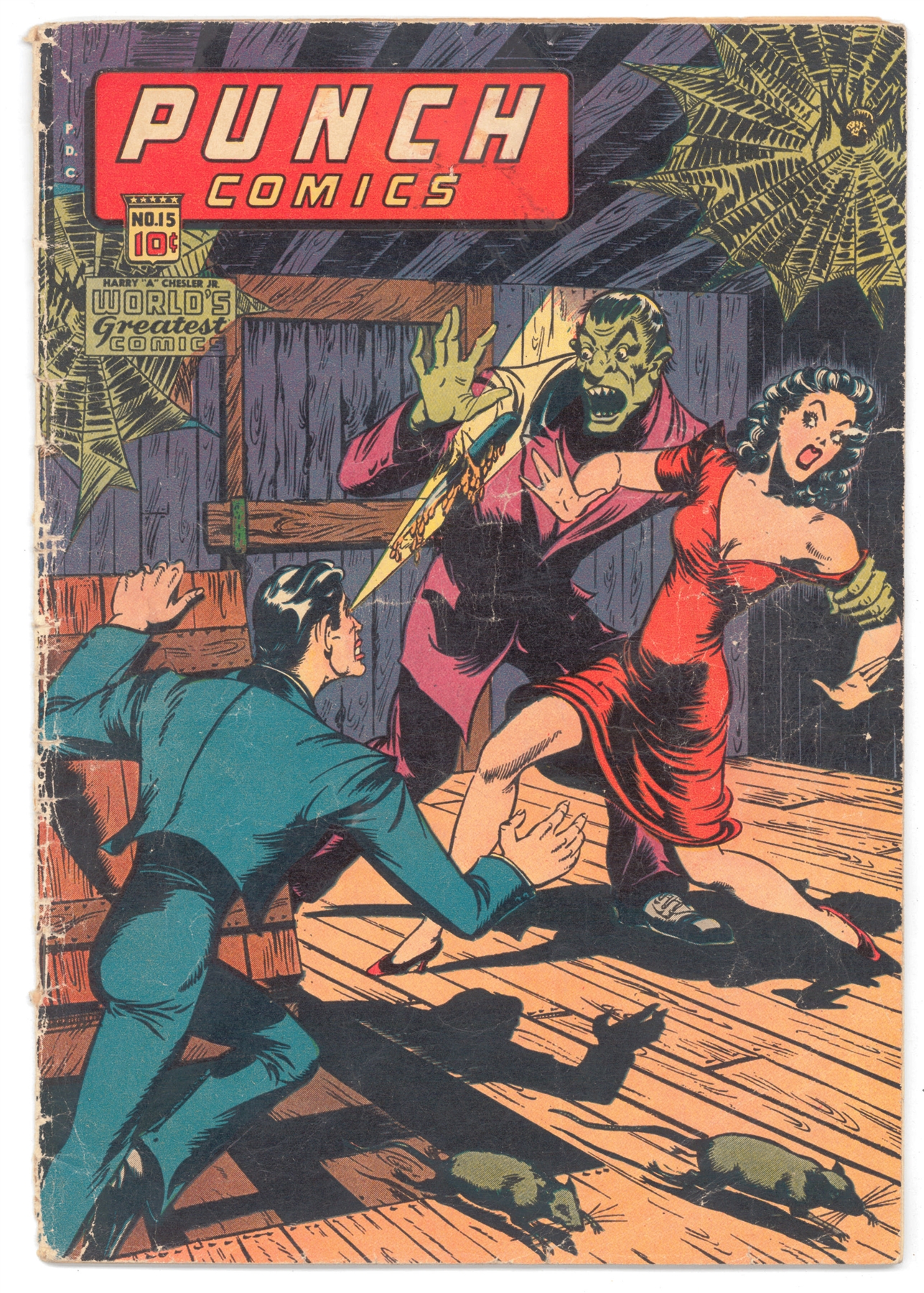 Punch Comics #15 GD/VG | DA Card World