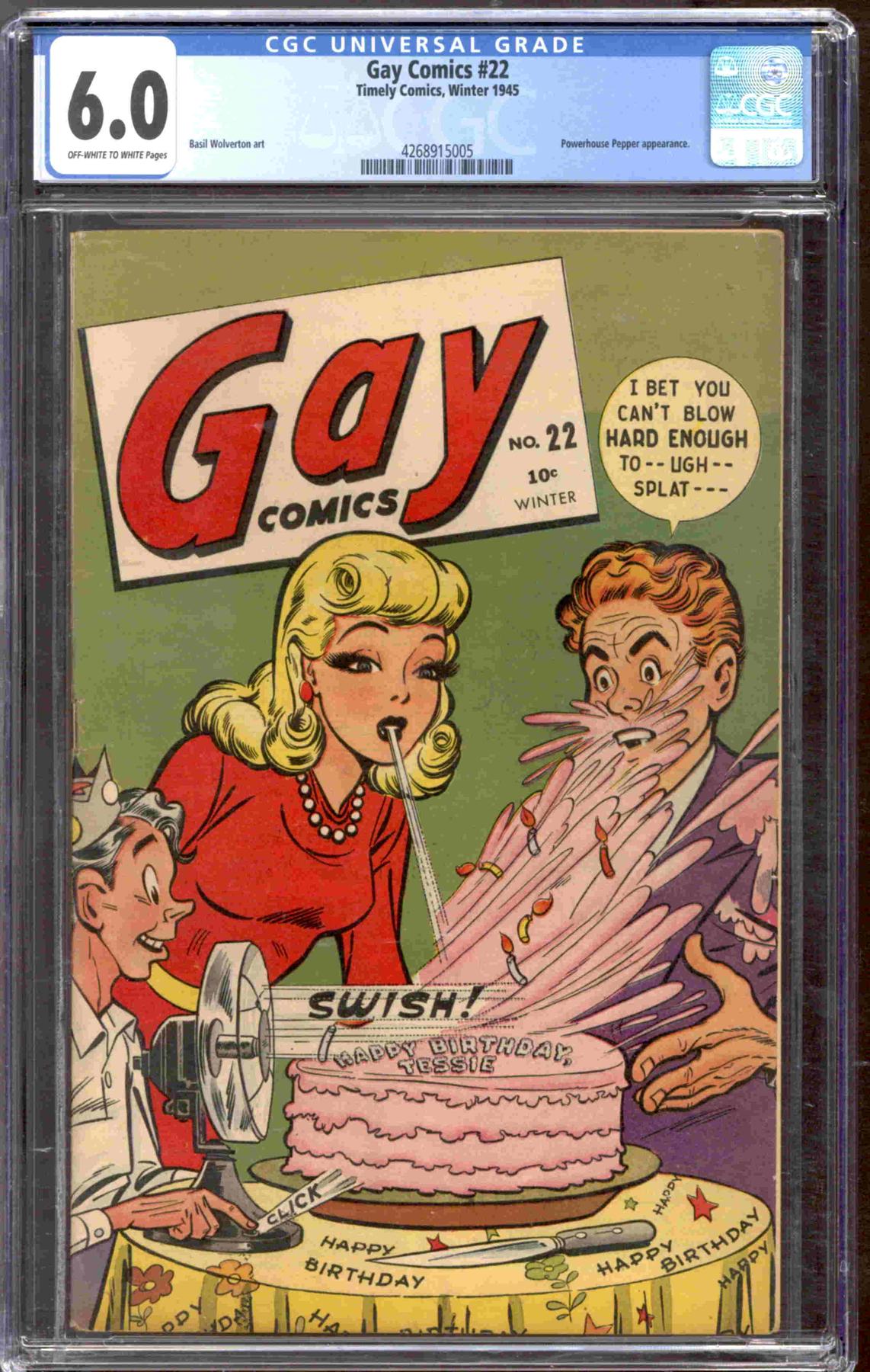 Gay Comics #22 CGC 6.0 (OW-W) *4268915005* | DA Card World