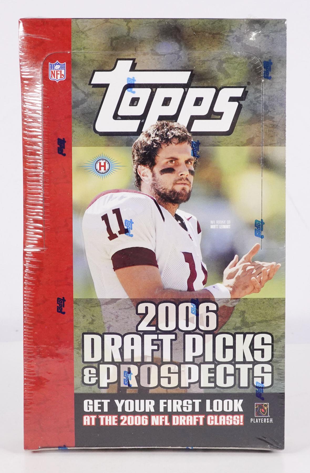 2006 Topps Draft Picks and Prospects Football Hobby Box | DA Card World