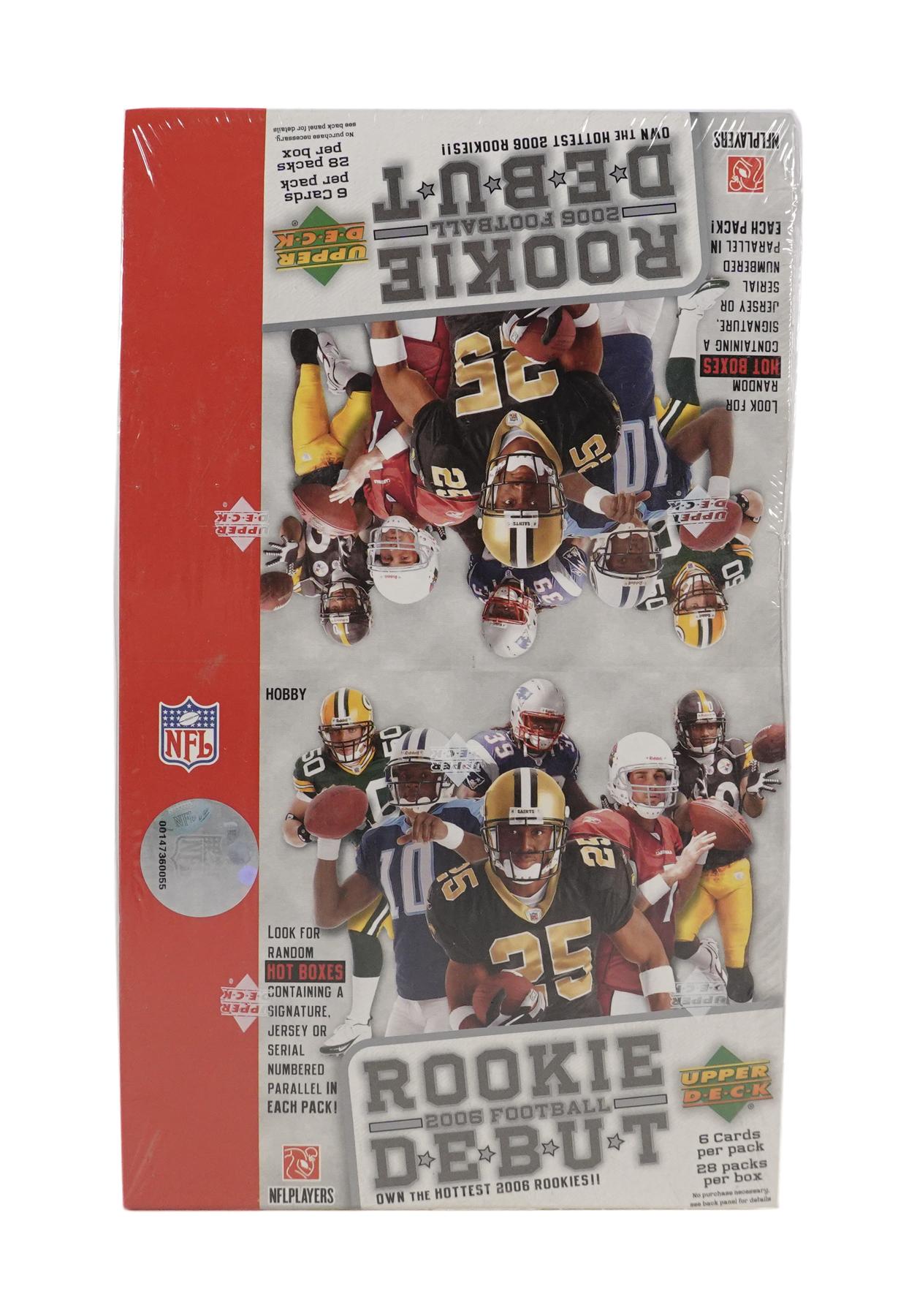2006 Upper Deck Rookie Debut Football Hobby Box | DA Card World
