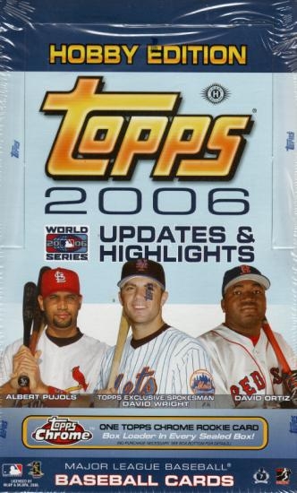 2006 Topps Updates & Highlights Baseball Hobby Box | DA Card World