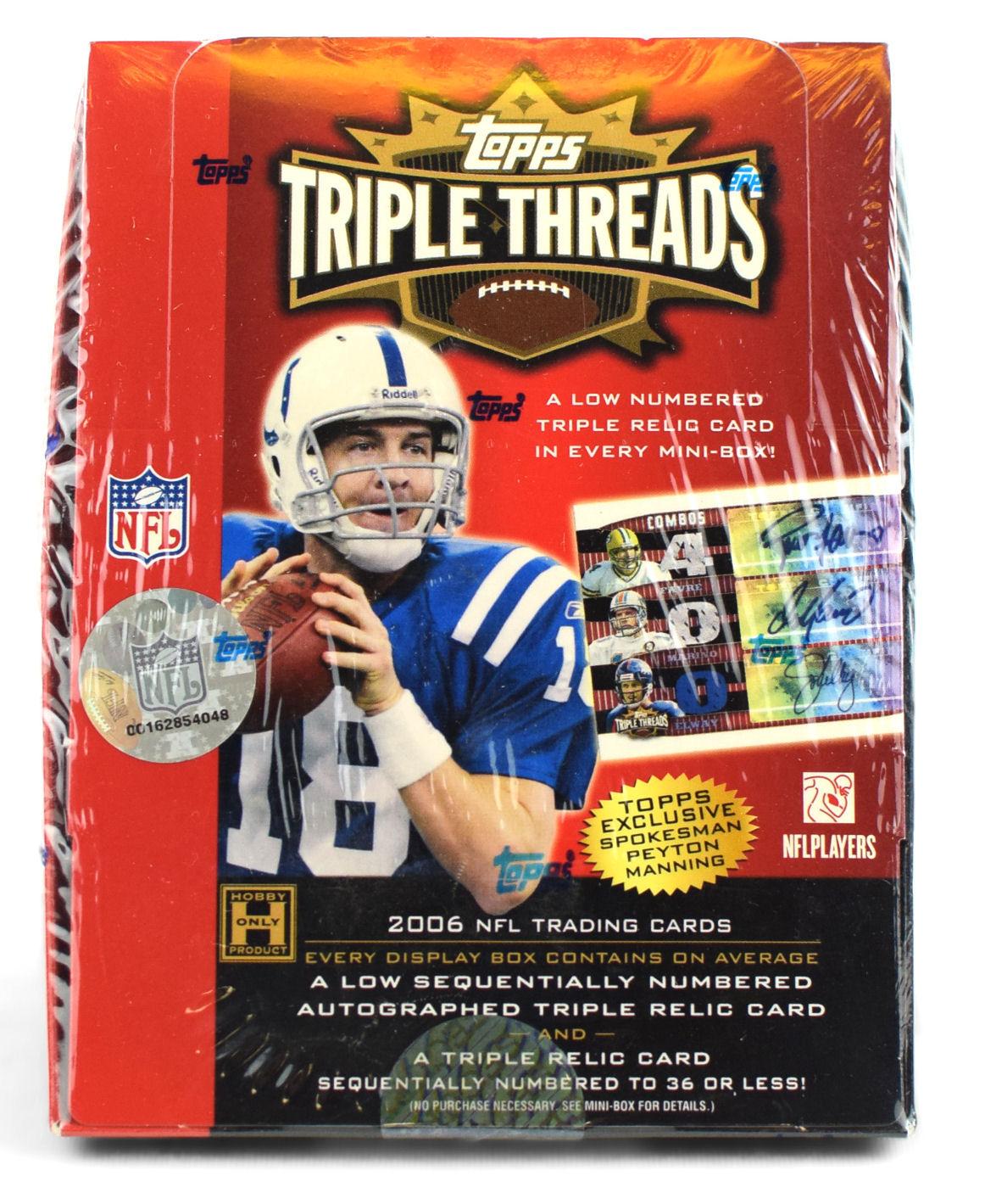 2006 Topps Triple Threads Football Hobby Box | DA Card World