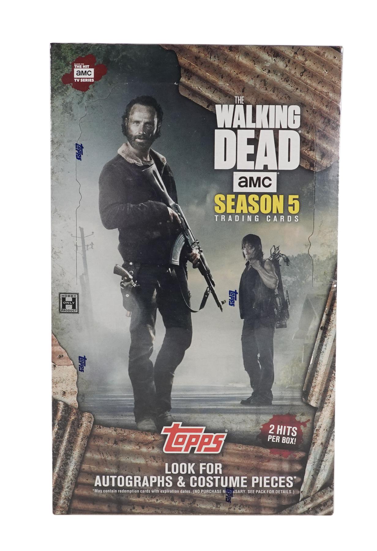 2016 Topps The Walking Dead Season 5 Hobby Box | DA Card World