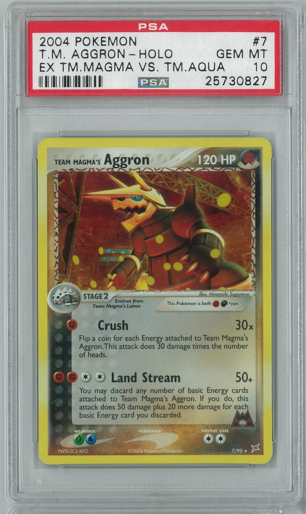 Which is the rarest/most expensive Aggron card? : r/pkmntcgcollections
