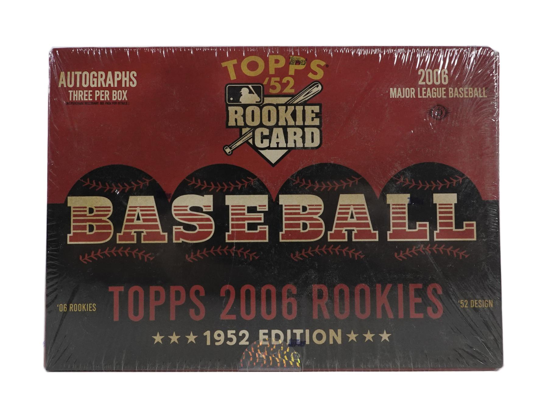2006 Topps Rookies - 1952 Edition Baseball Hobby Box | DA Card World