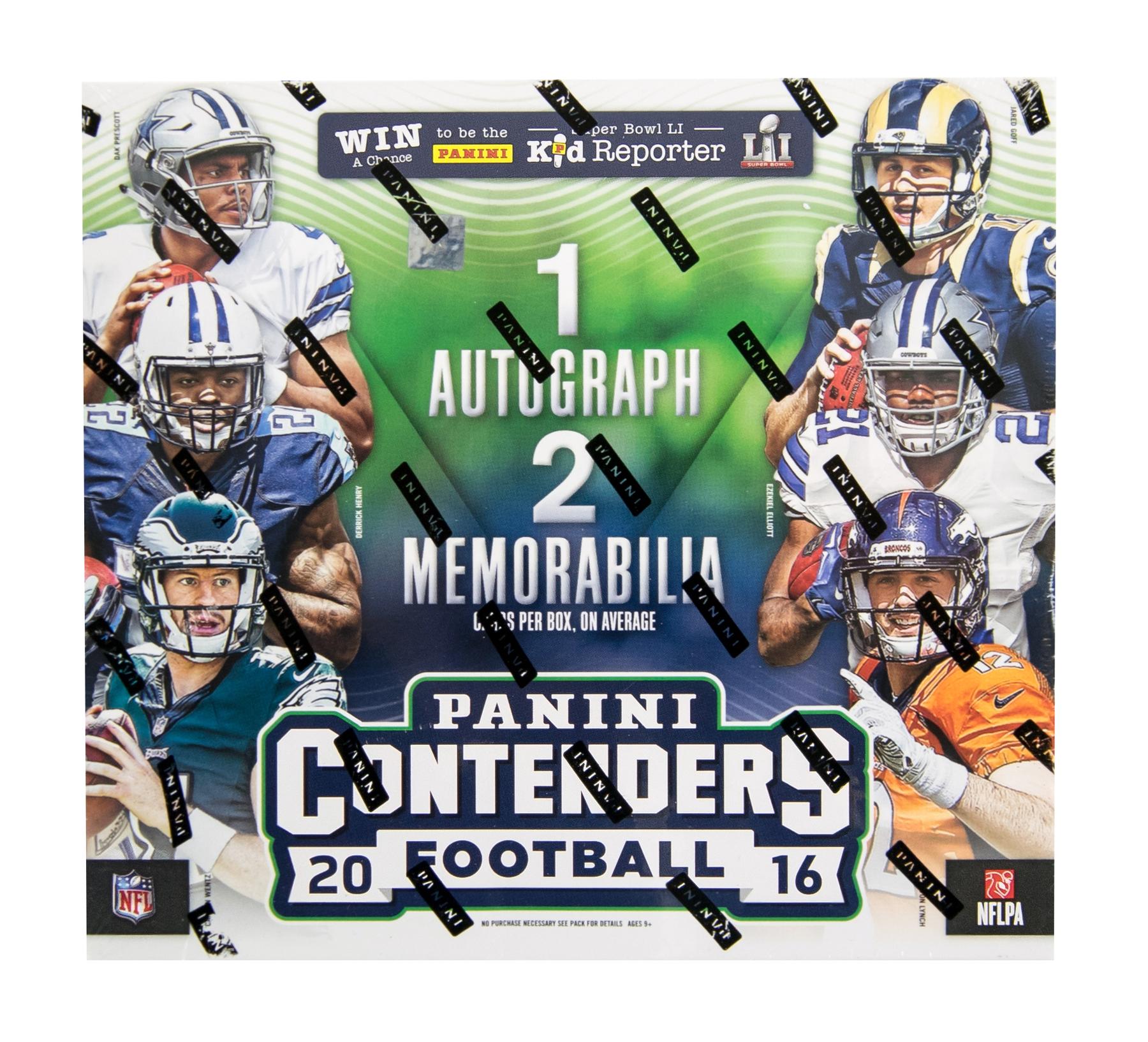 2016 Panini Contenders Football 14-Pack Box | DA Card World