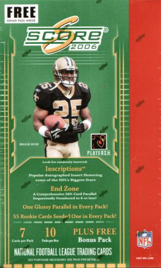 2006 Score Football 11 Pack Box | DA Card World