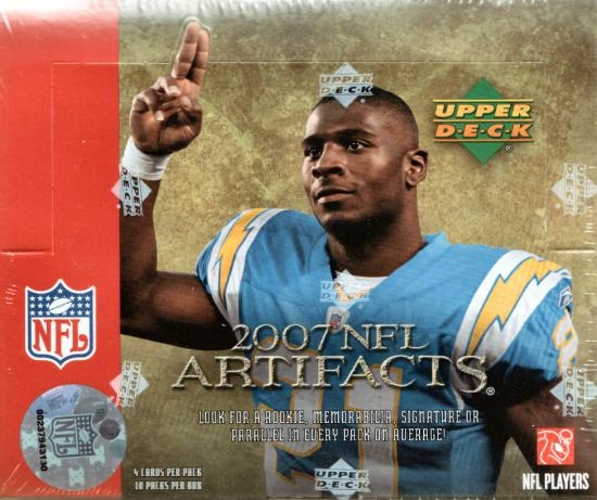 2007 Upper Deck Artifacts Football Hobby Box | DA Card World