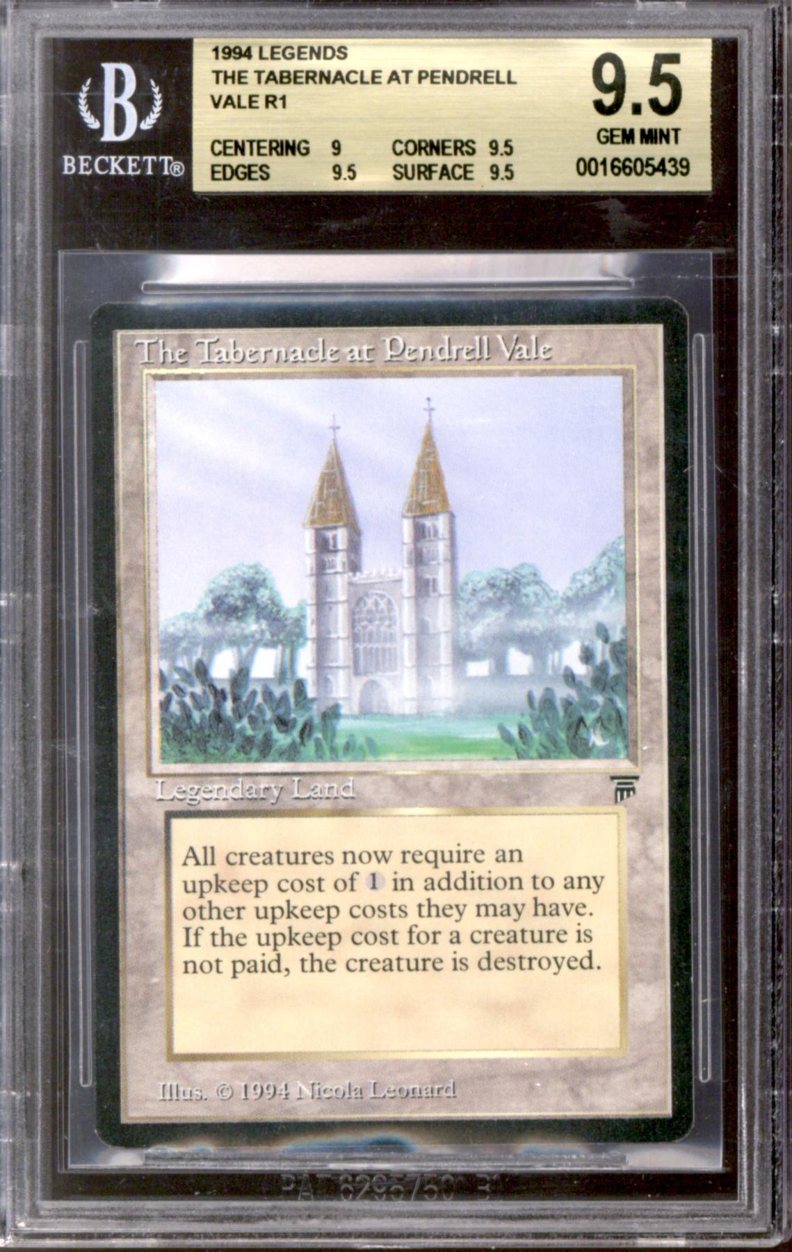 Magic the Gathering Legends The Tabernacle at Pendrell Vale BGS 9.5 (9 ...