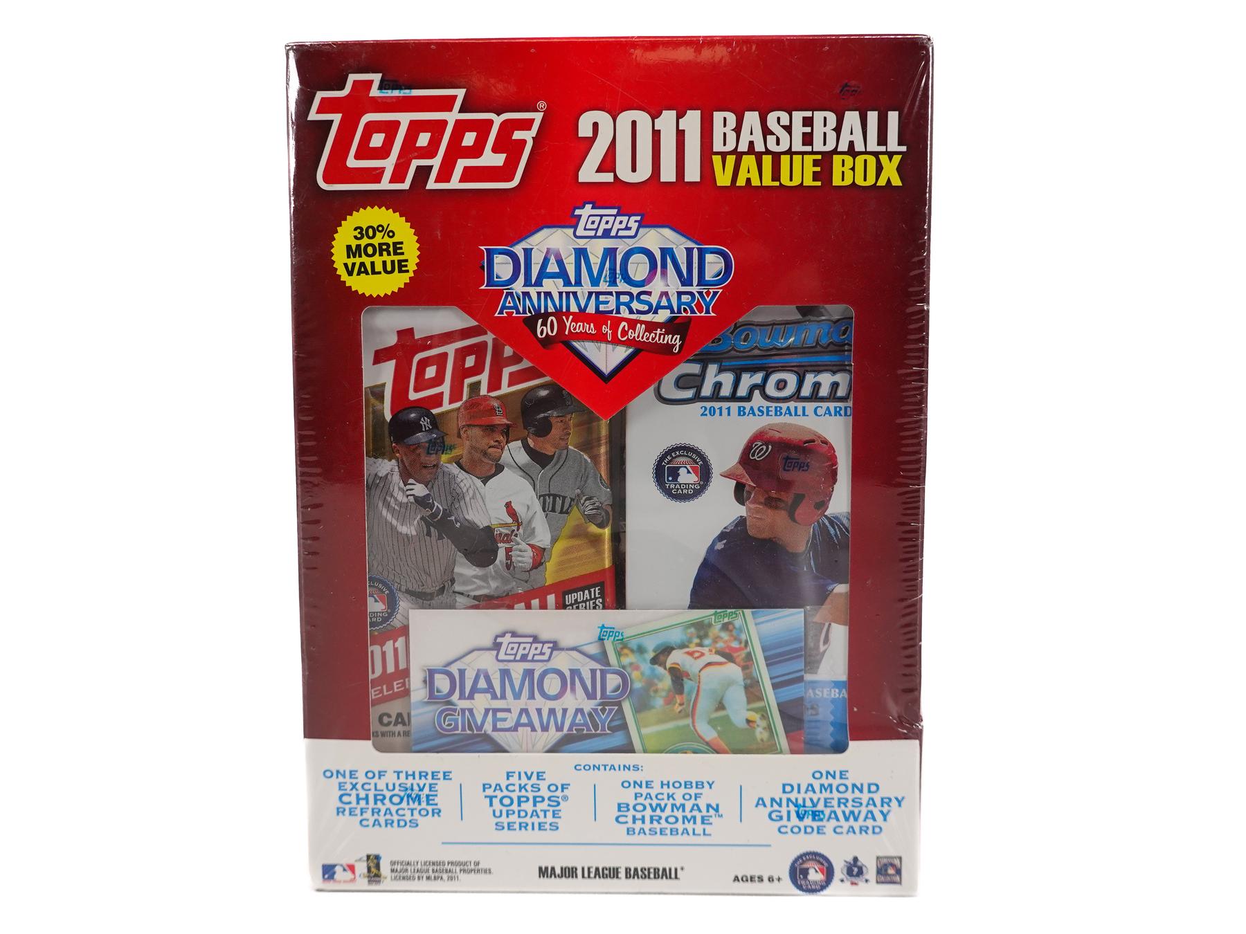 2011 Topps Baseball Value Box Mike Trout!!!! | DA Card World