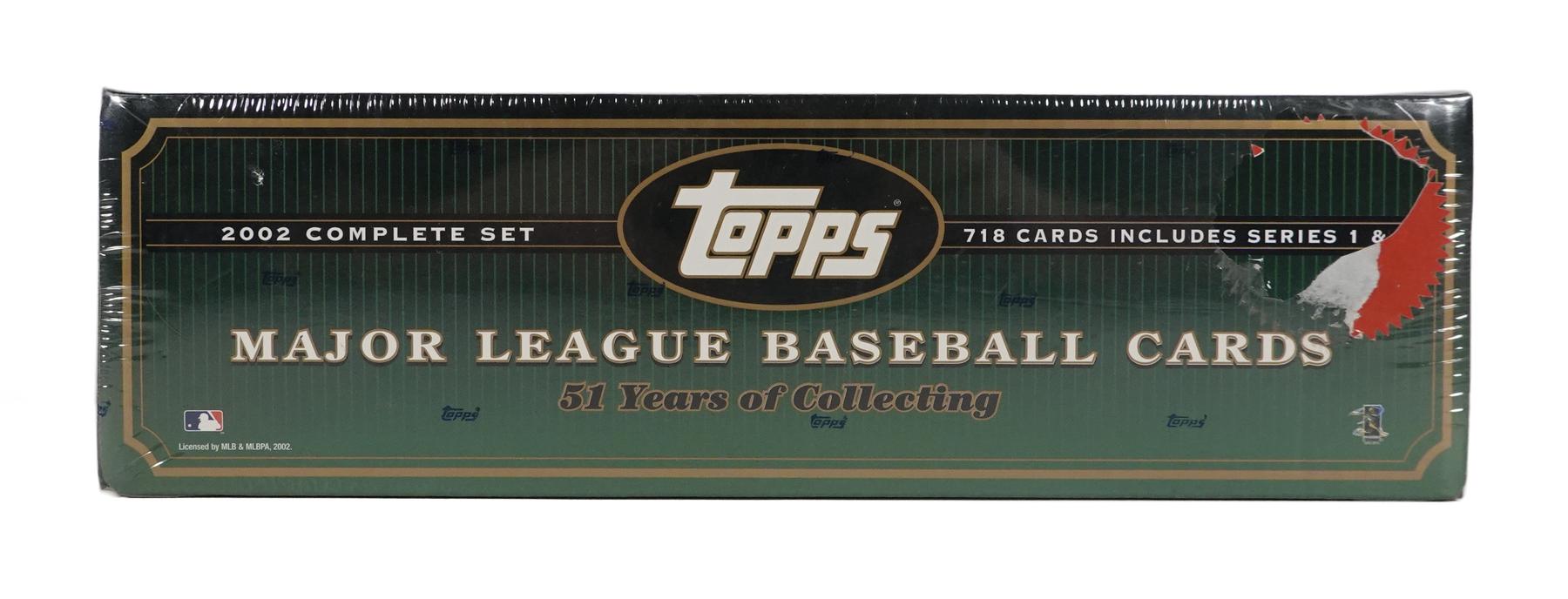 2002 Topps Baseball Retail Factory Set (Box) (Green) | DA Card World