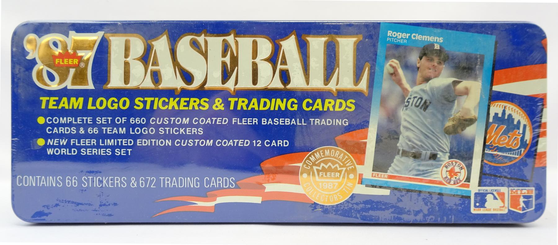 1987 Fleer Glossy Baseball Factory Set (Reed Buy) | DA Card World