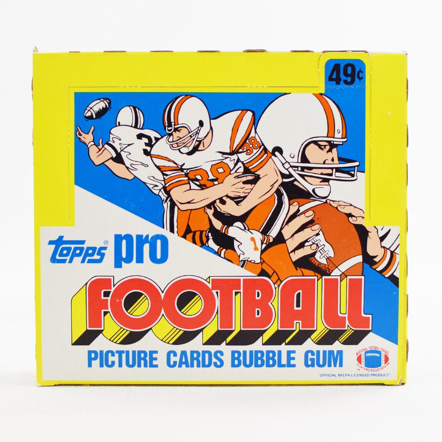 1983 Topps Football Cello Box | DA Card World