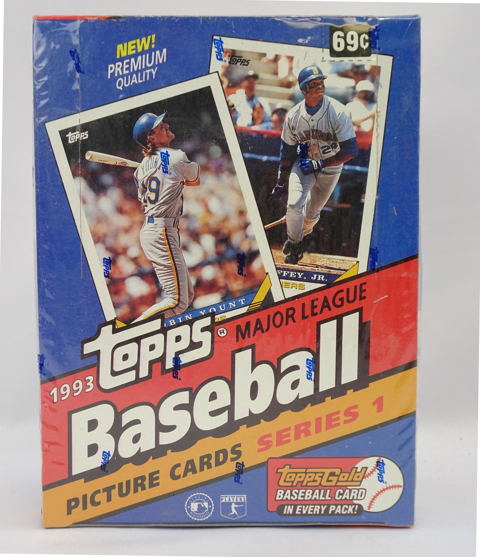 1993 Topps Series 1 Baseball Hobby Box (Reed Buy) | DA Card World