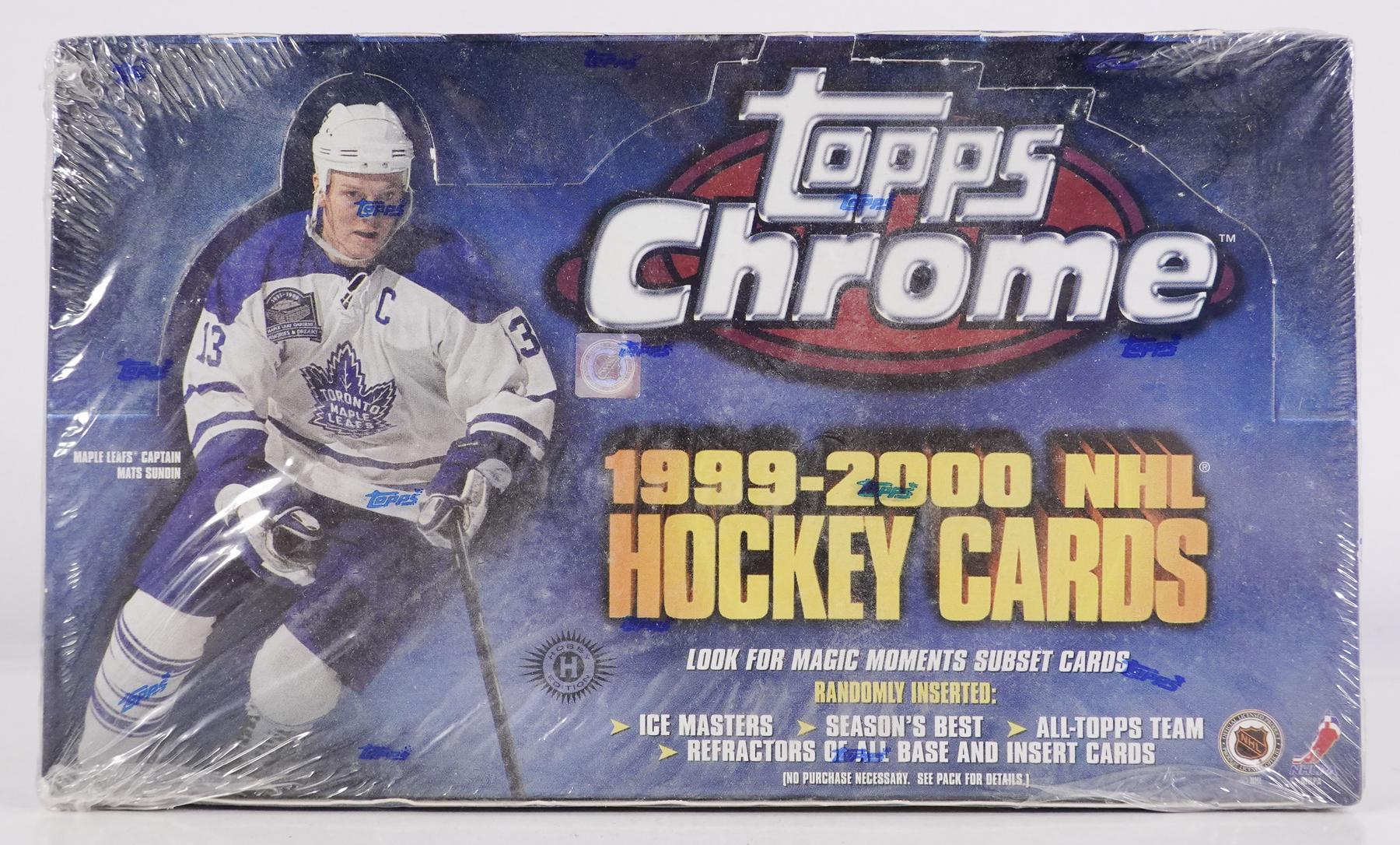 1999/00 Topps Chrome Hockey Hobby Box | DA Card World