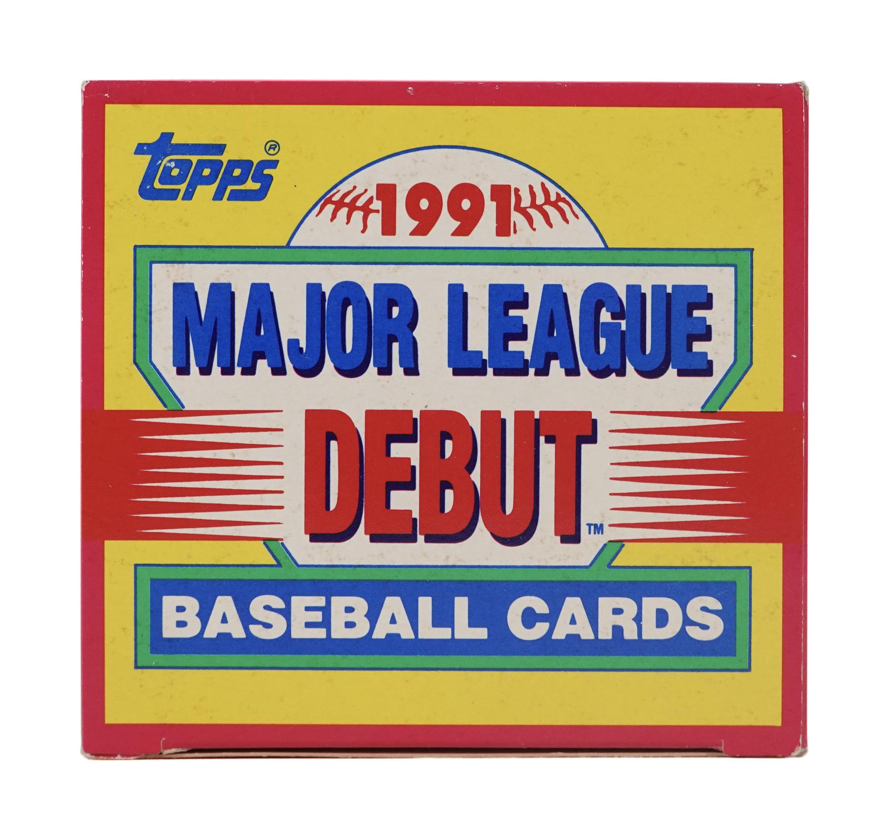 1991 Topps Debut Baseball Factory Set | DA Card World