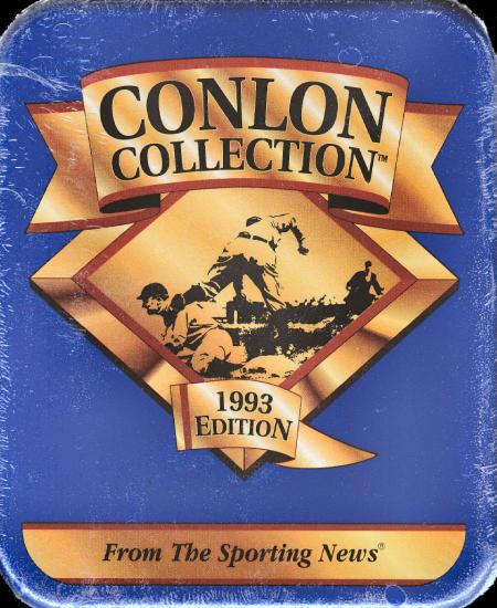 1993 Conlon Collection Baseball Tin Box | DA Card World