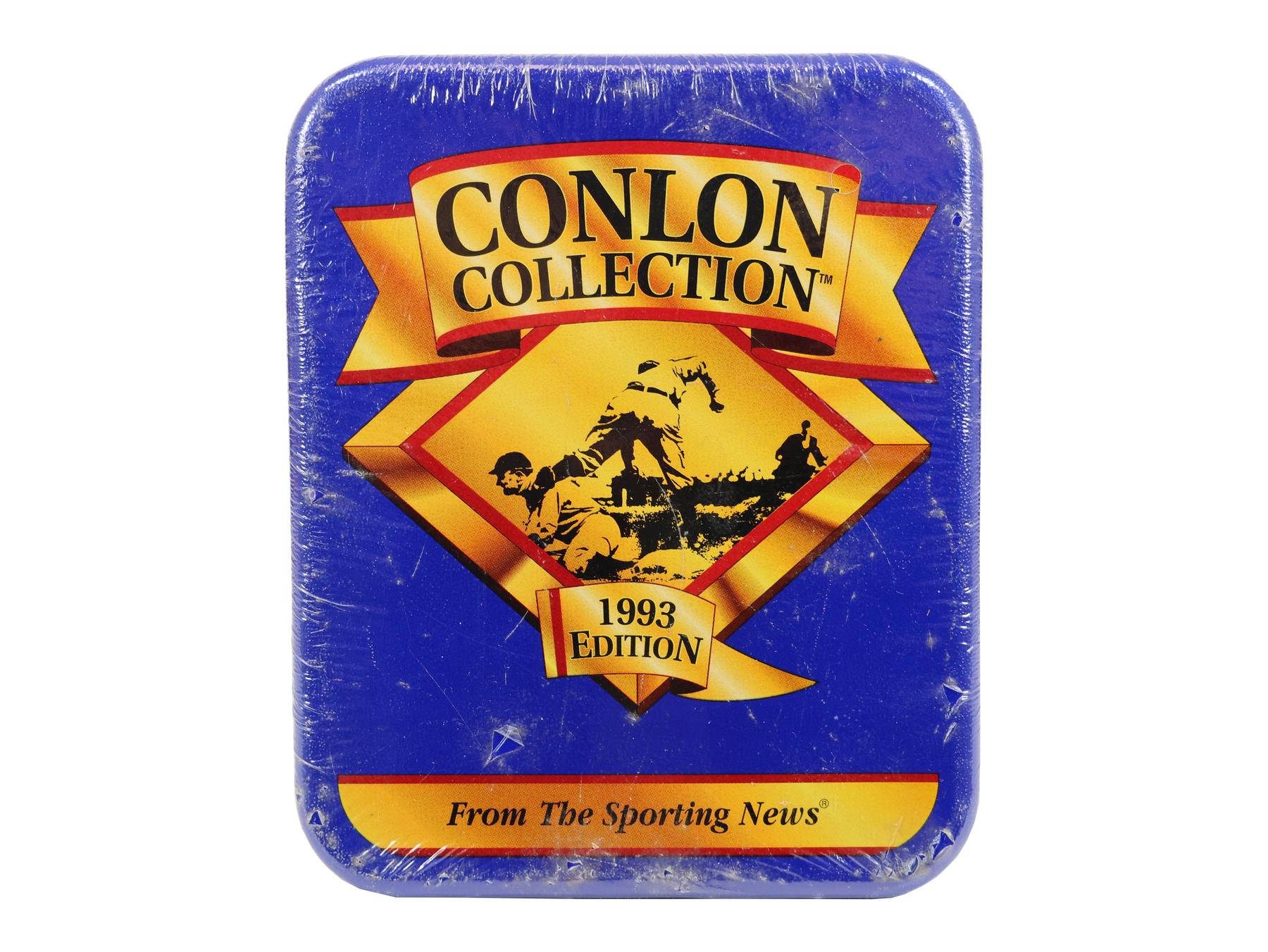 1993 Conlon Collection Baseball Tin Box | DA Card World