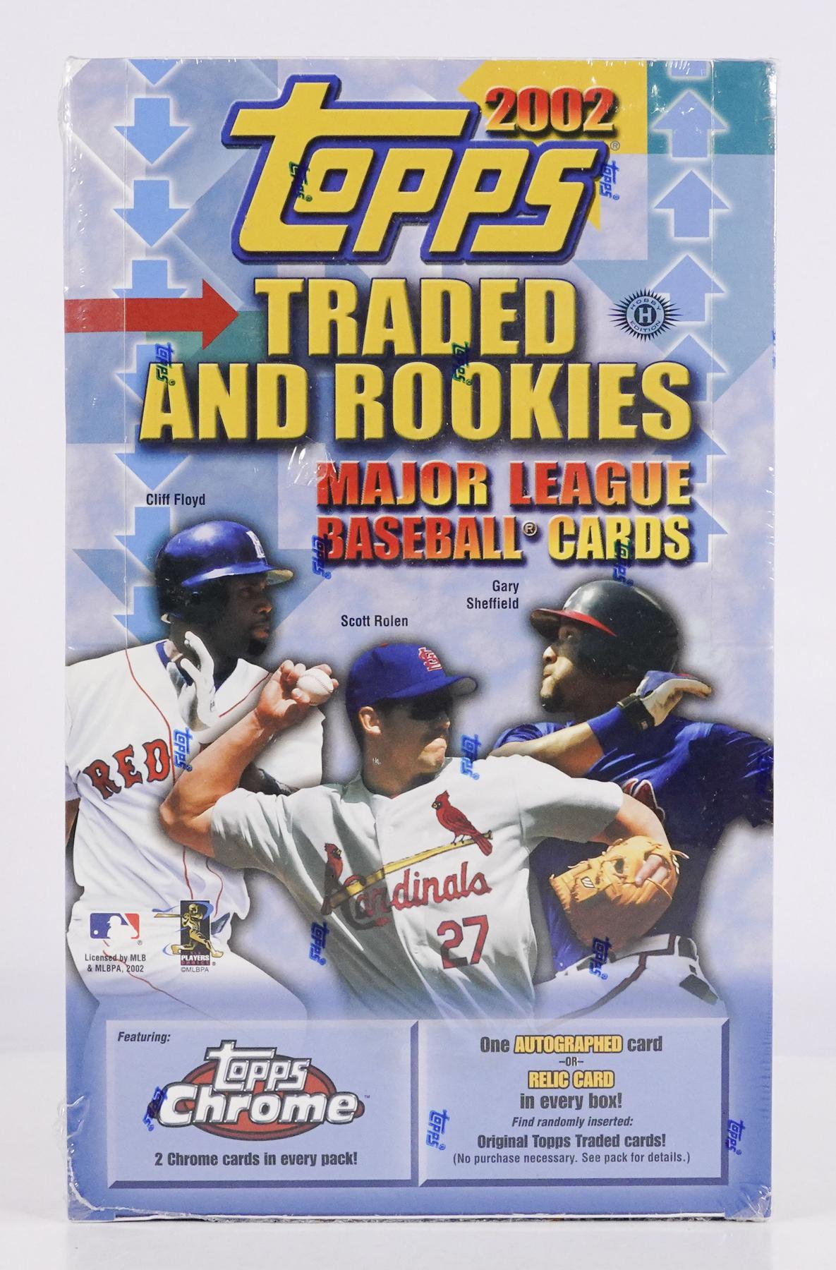 2002 Topps Traded & Rookies Baseball Hobby Box | DA Card World