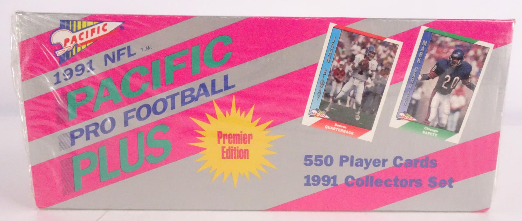1991 Pacific Plus Football Factory Set (Reed Buy) | DA Card World