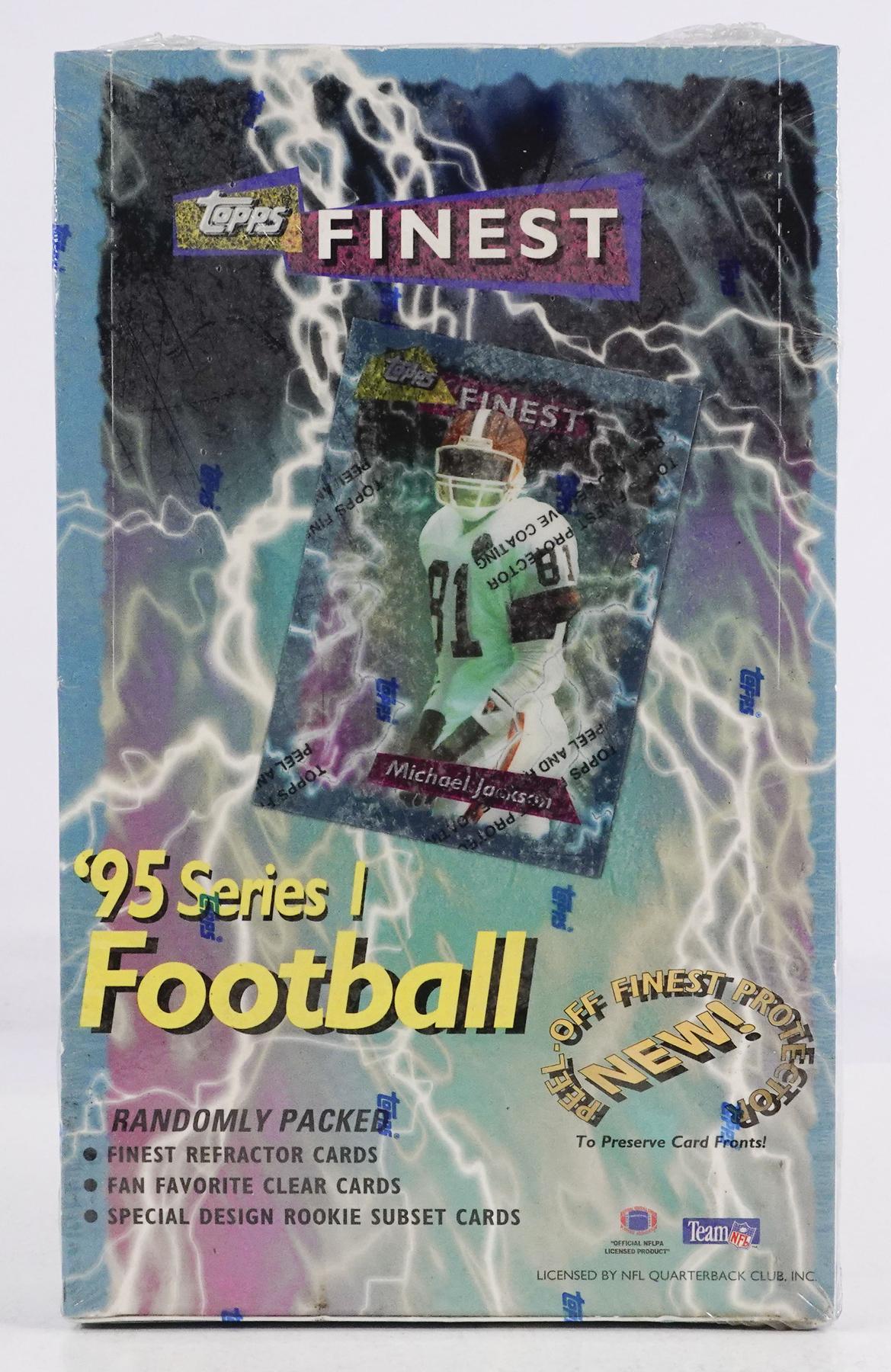 1995 Topps Finest Series 1 Football Hobby Box | DA Card World