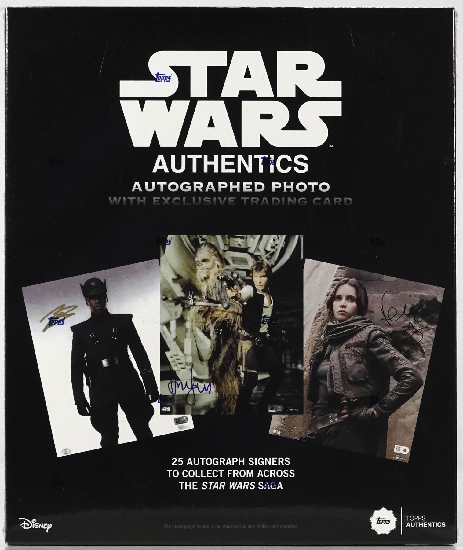 2019 Topps Star Wars Authentics Autographs Hobby Box | DA Card World