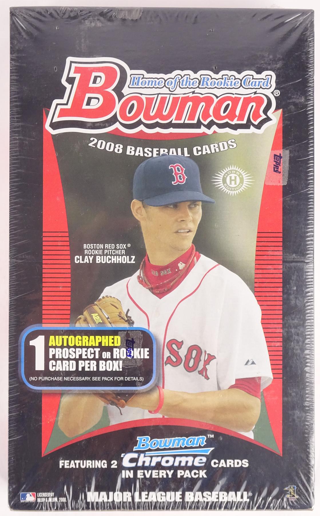 2008 Bowman Baseball Hobby Box (Reed Buy) | DA Card World