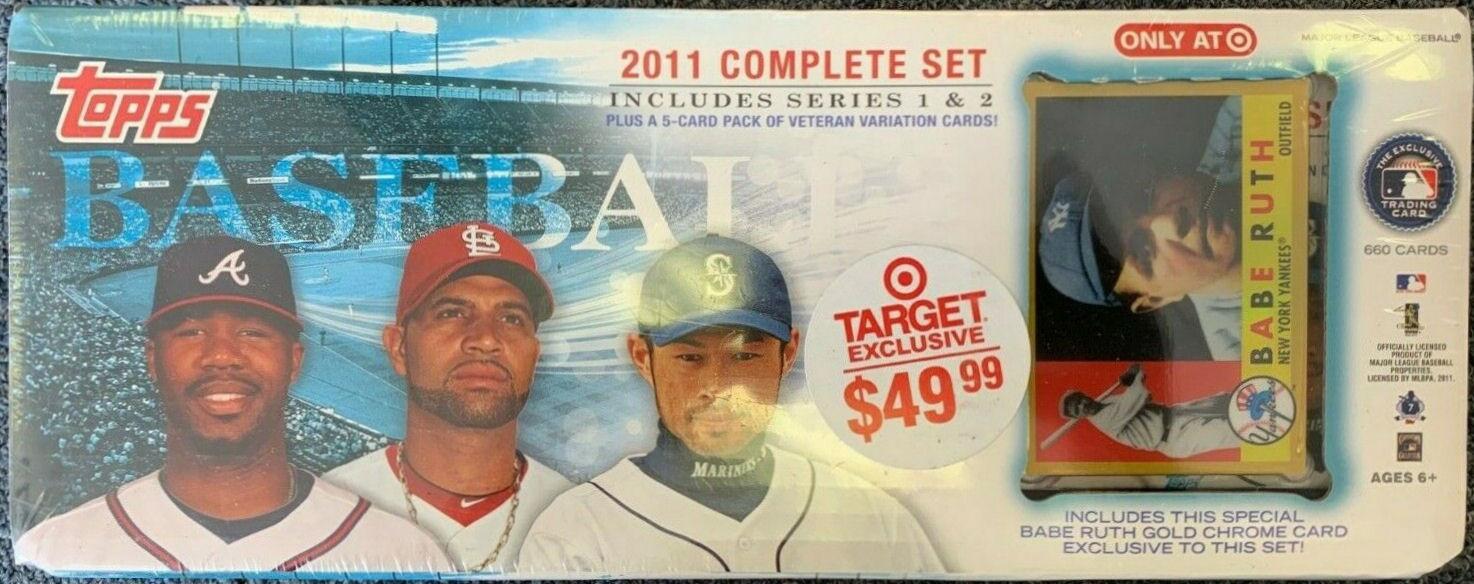 2011 Topps Baseball Factory Set Retail Box (Target) (Babe Ruth Edition ...