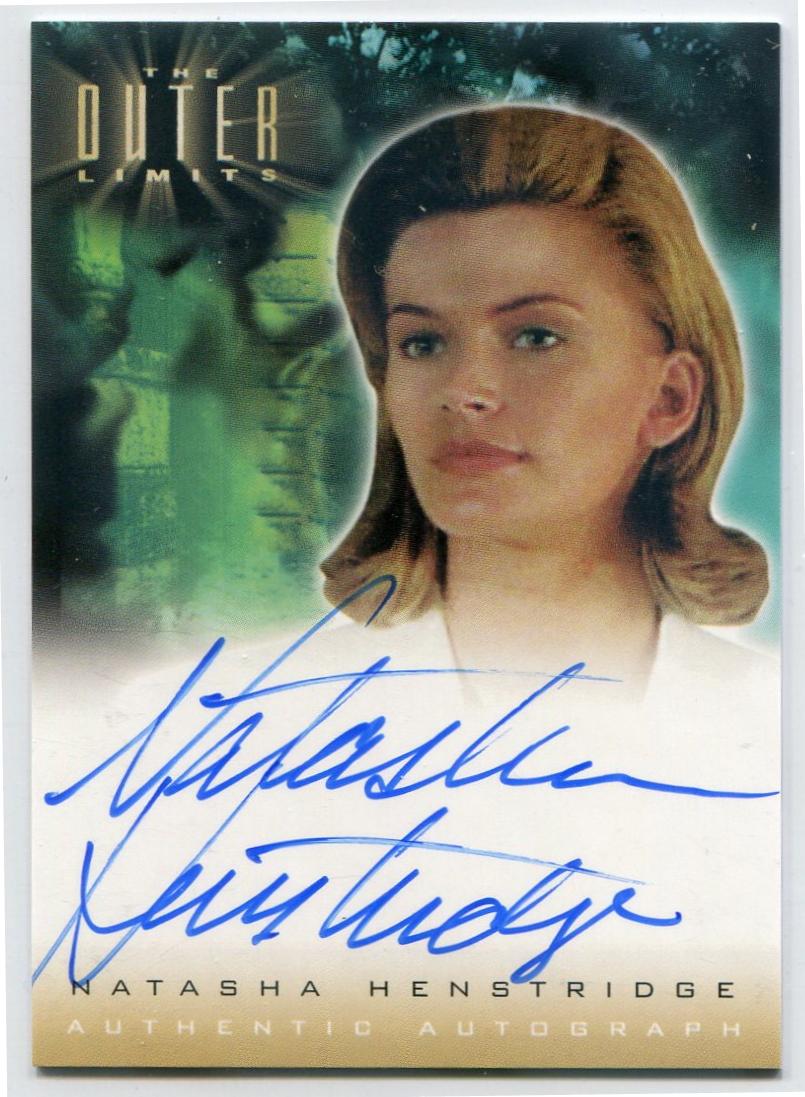Natasha Henstridge Rittenhouse The Outer Limits A1 Autograph Reed Buy Da Card World