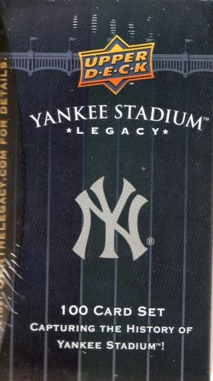 2008 Upper Deck Yankee Stadium Legacy Baseball Box Set | DA Card World
