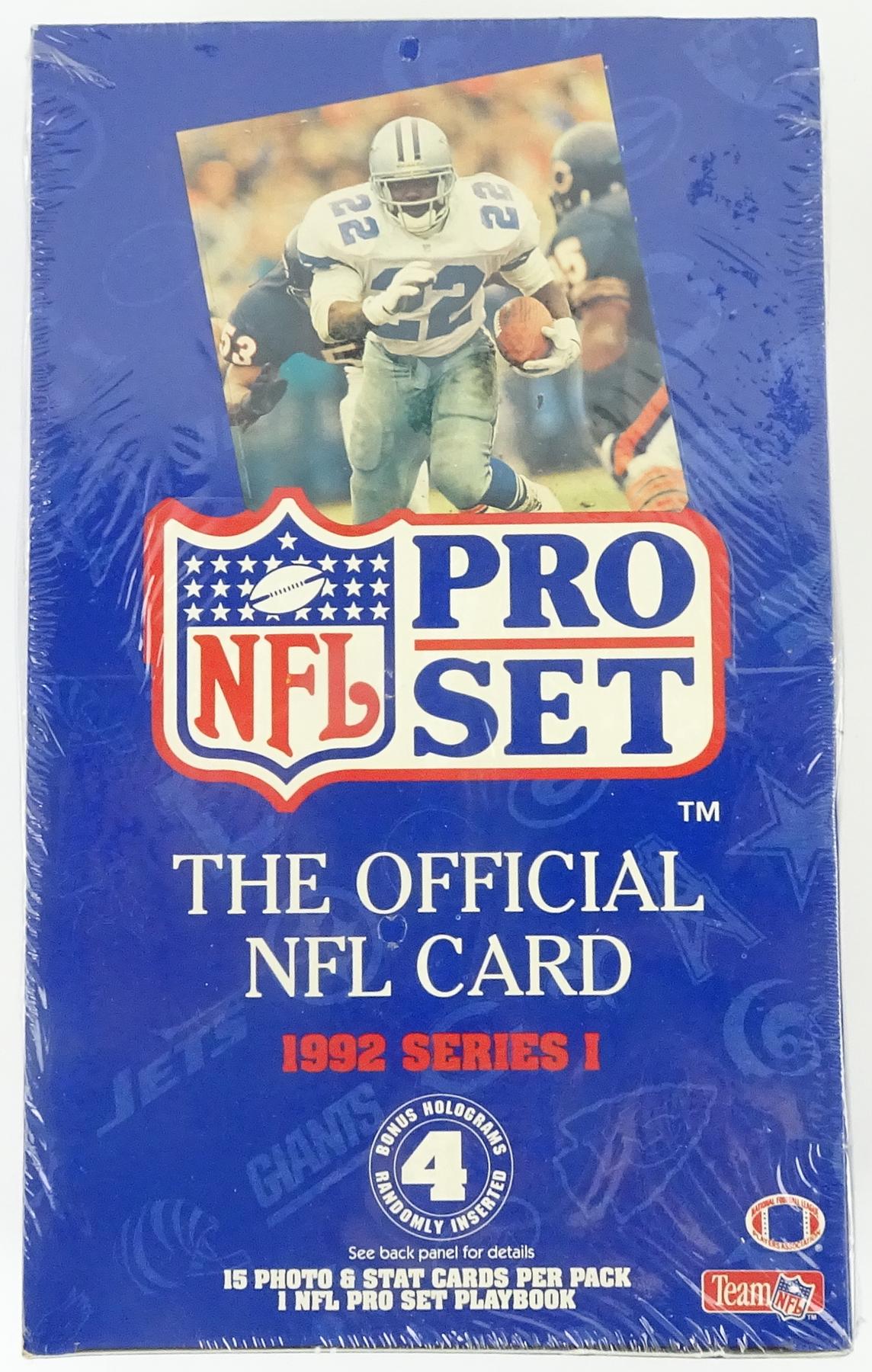1992 Pro Set Series 1 Football Hobby Box (Reed Buy) | DA Card World